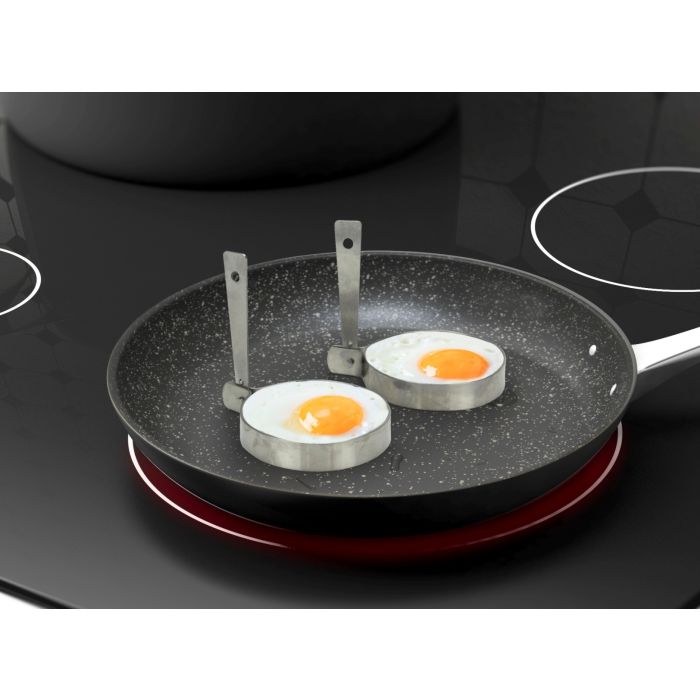 Set of 2 Non-Stick Egg Rings | Fashion Friendly