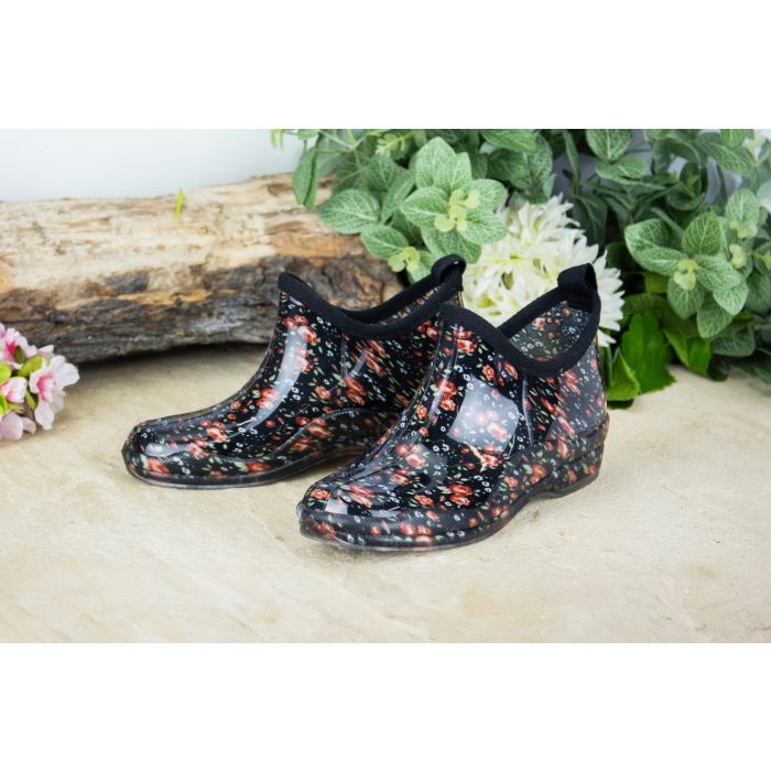 Wendy Pretty Floral Ankle Wellie | Fashion Friendly